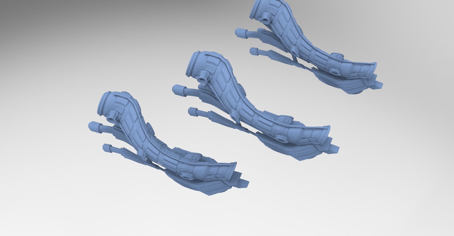 Nordor asteroid interior full collection 3D model | CGTrader