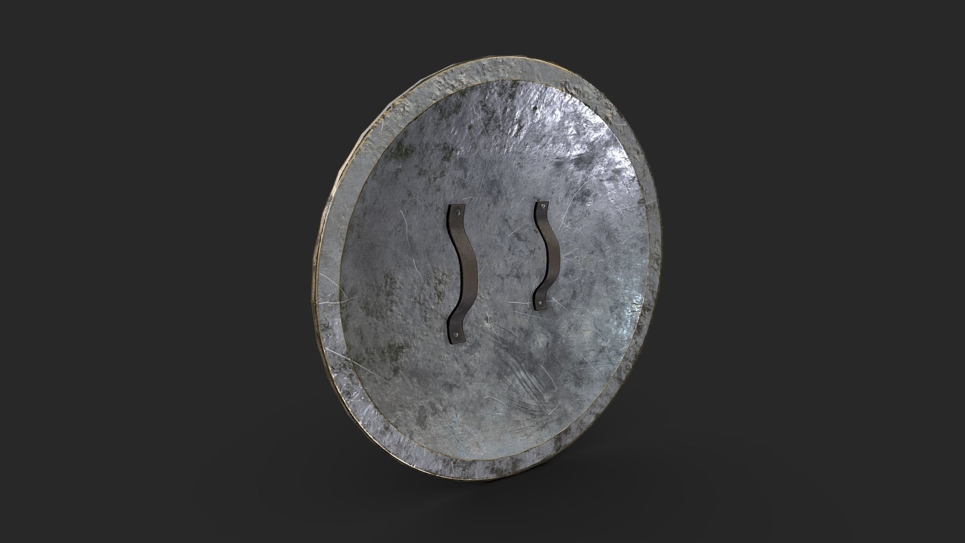 3D model Middle Eastern shield VR / AR / low-poly | CGTrader