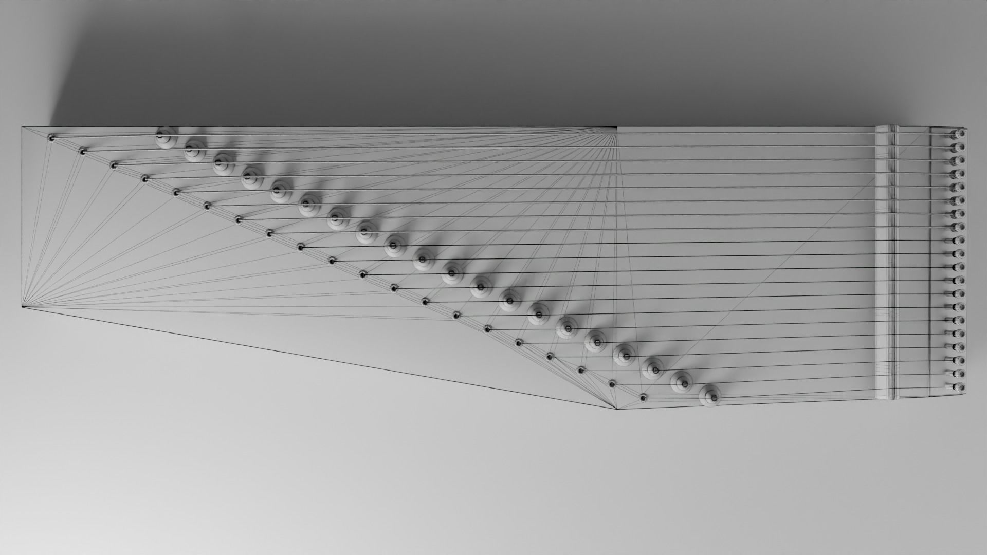 Kacapi Sundanese Traditional Music Instrument 3D model | CGTrader