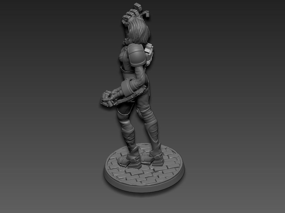 league of legends vai arcane 3D model 3D printable | CGTrader