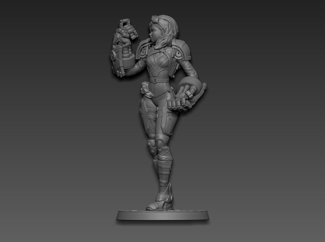 league of legends vai arcane 3D model 3D printable | CGTrader