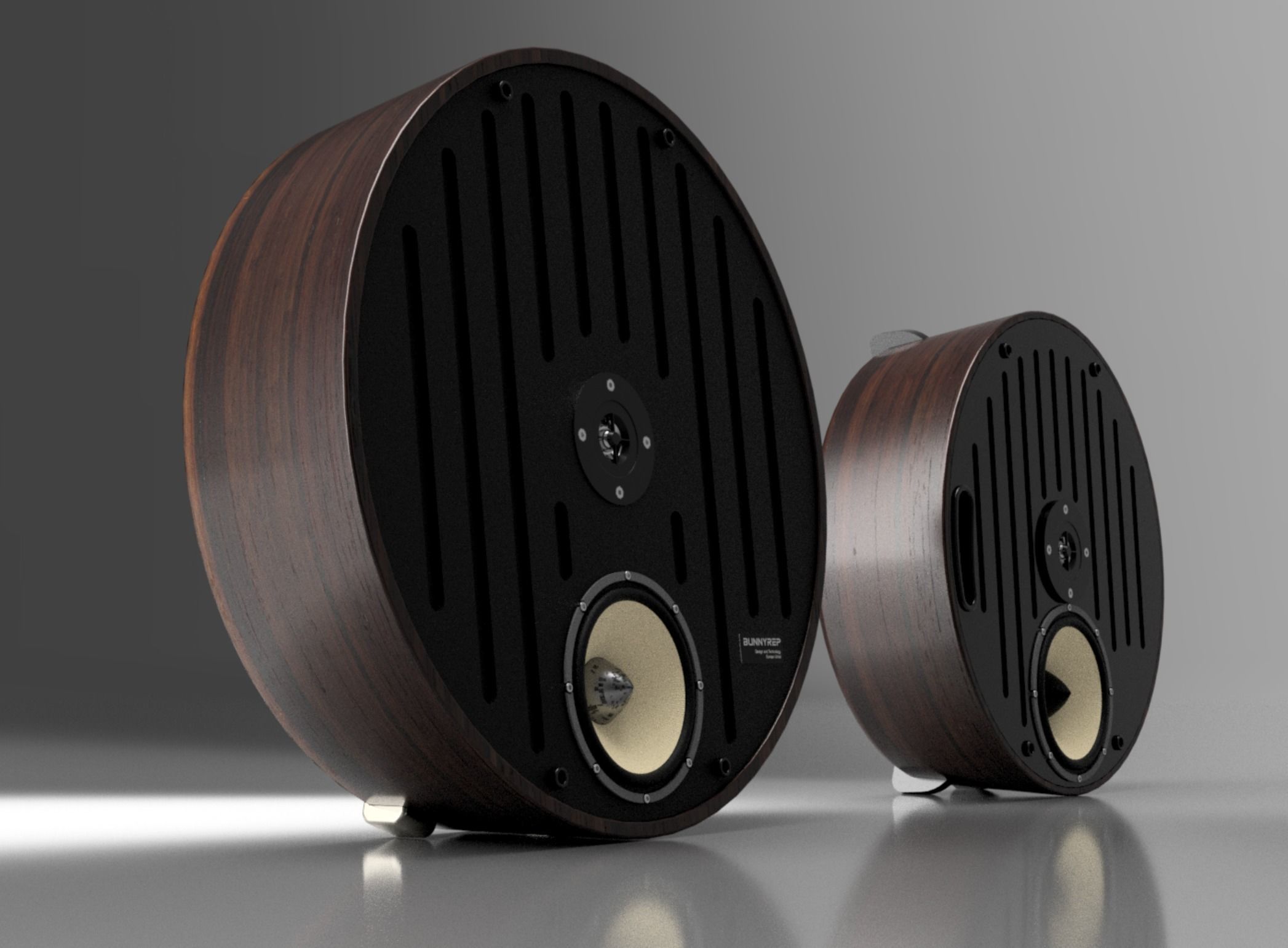 RS4 Fibonacci Luxury Loudspeaker - Acoustic Mastery 3D model 3D ...