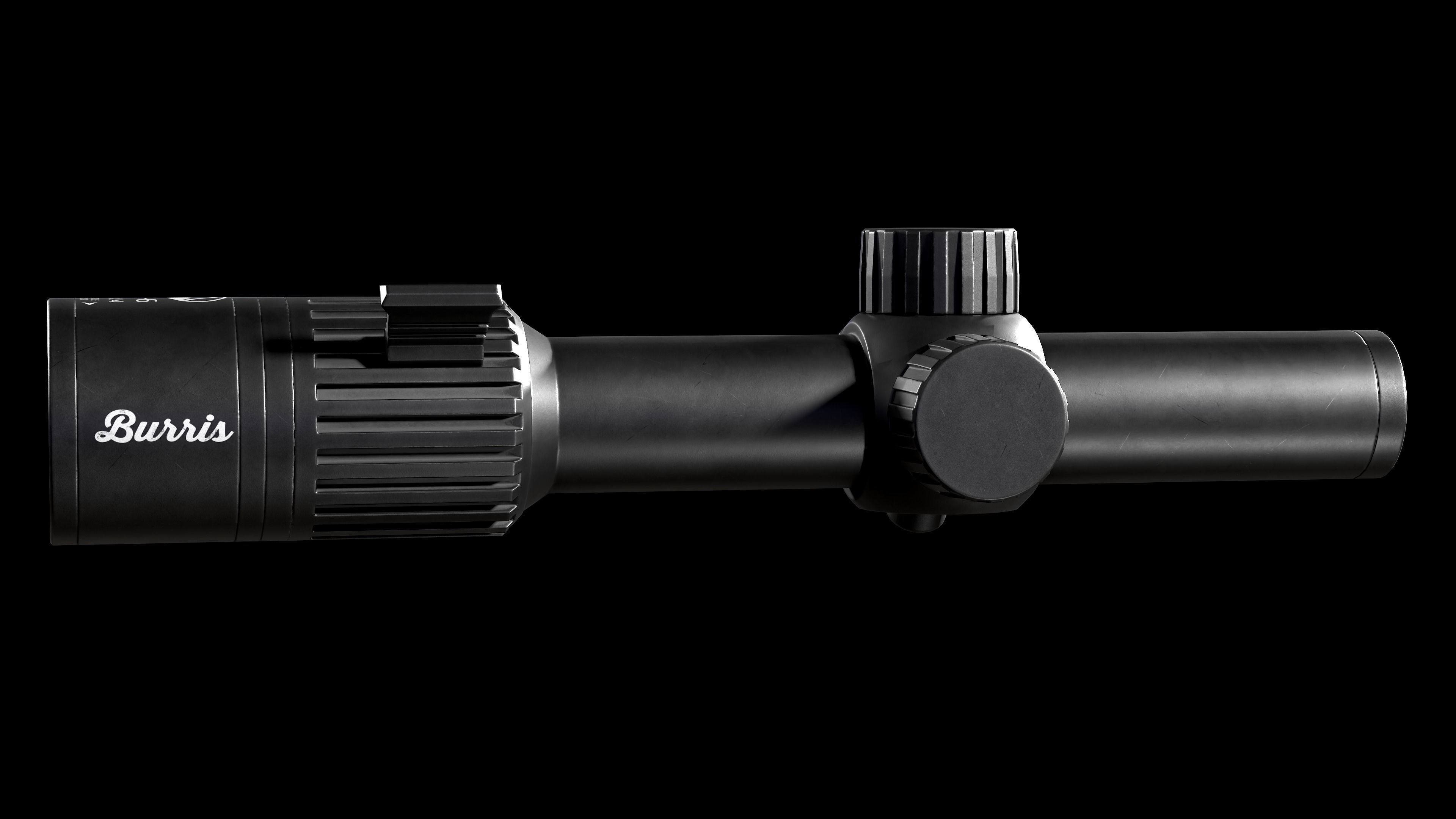 3D model Burris RT6 1-6X24 riflescope VR / AR / low-poly | CGTrader