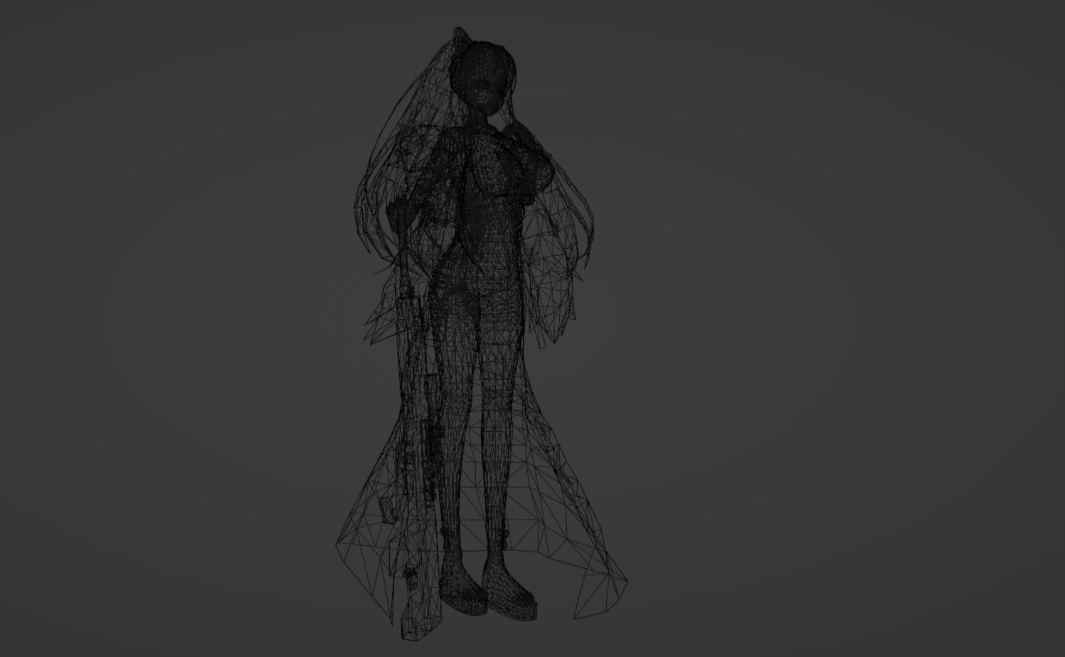 Anime Character - BA Shun 3D model | CGTrader