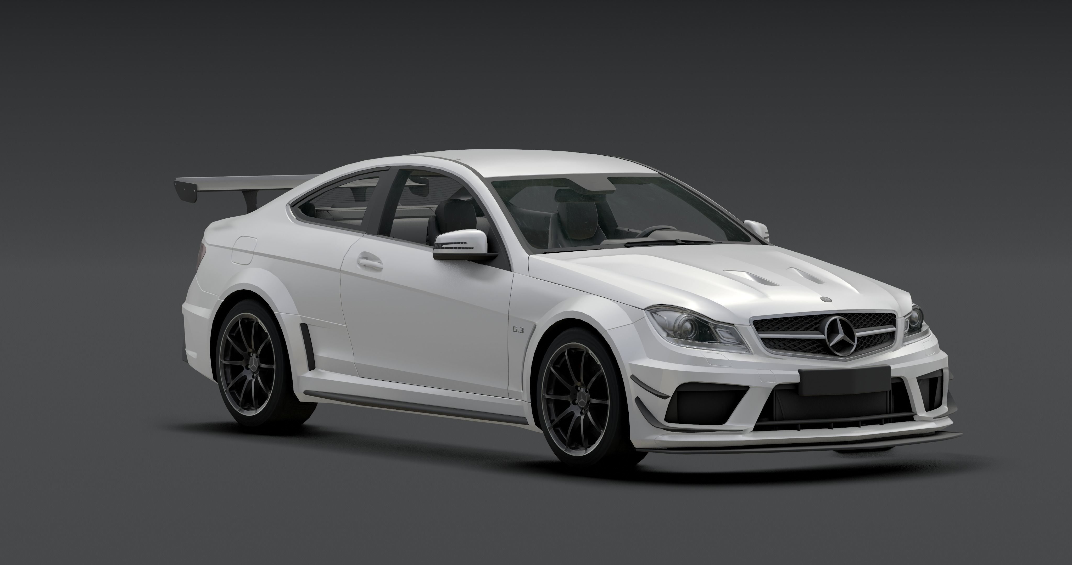 3D model Mercedes AMG 63 VR / AR / low-poly | CGTrader