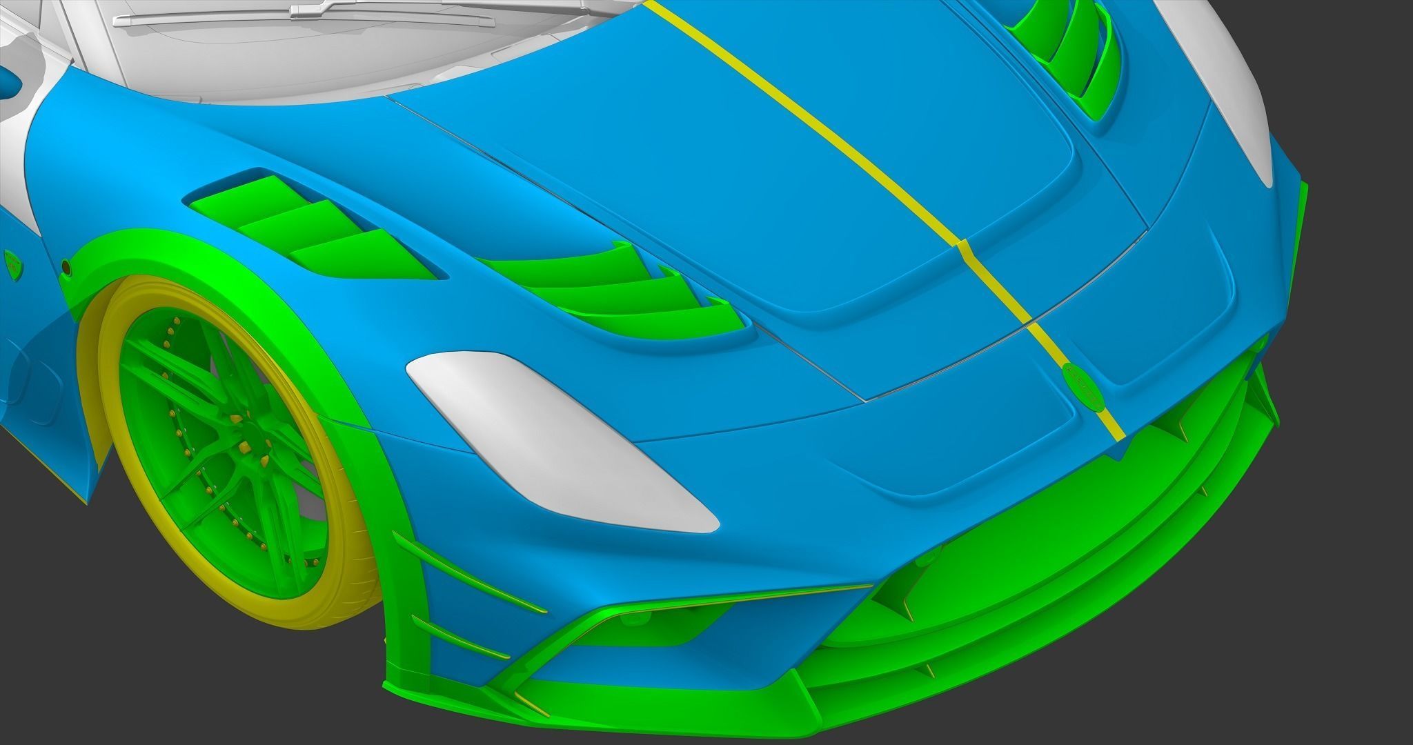 3D model Maserati mc20 mansory first edition VR / AR / low-poly | CGTrader