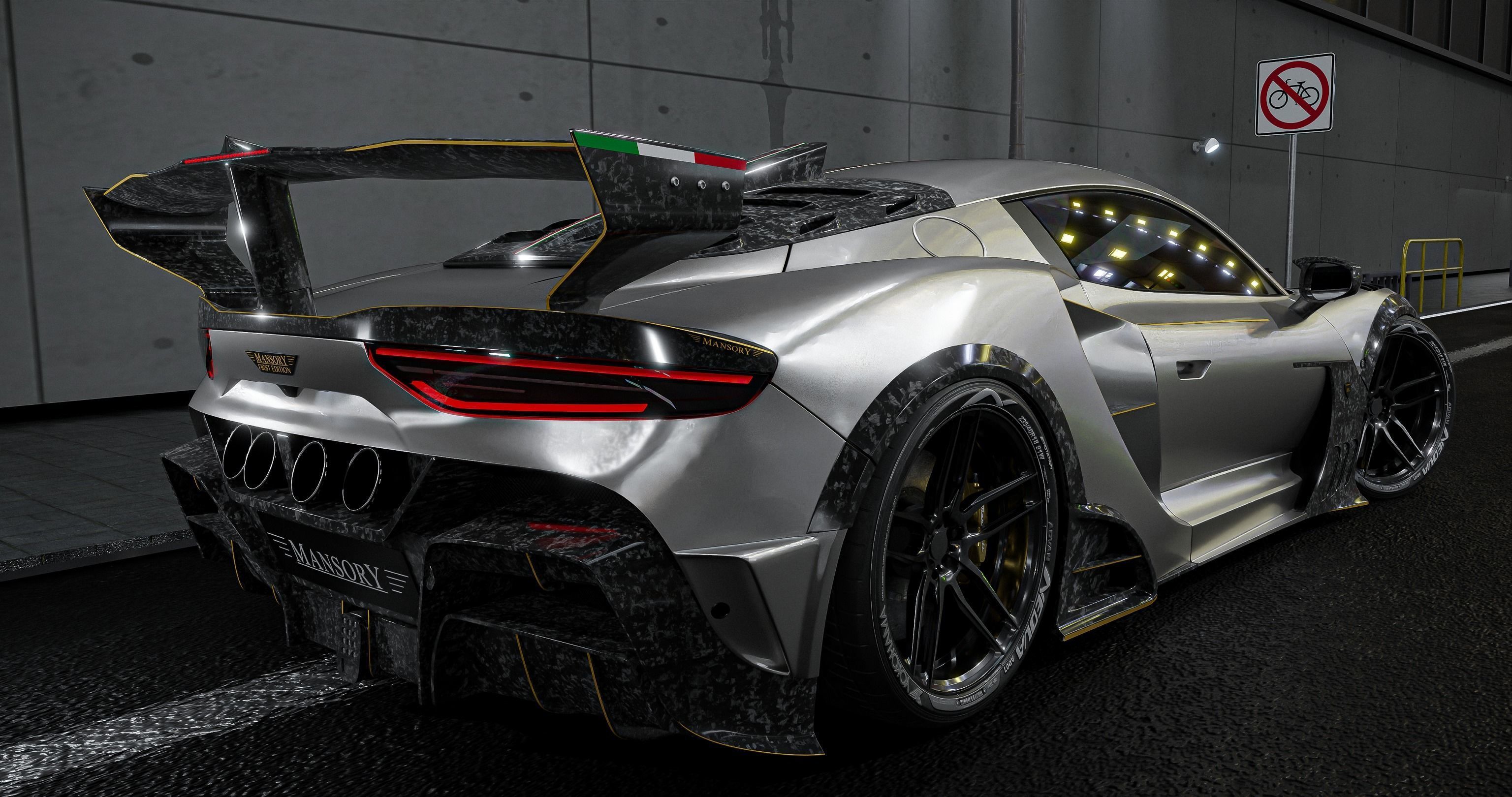 3D model Maserati mc20 mansory first edition VR / AR / low-poly | CGTrader