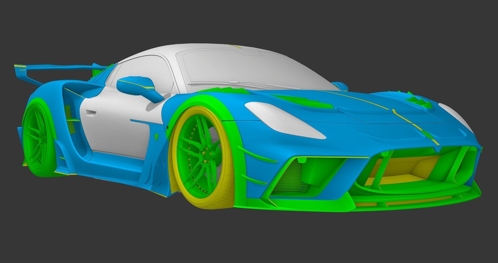 3D model Maserati mc20 mansory first edition VR / AR / low-poly | CGTrader