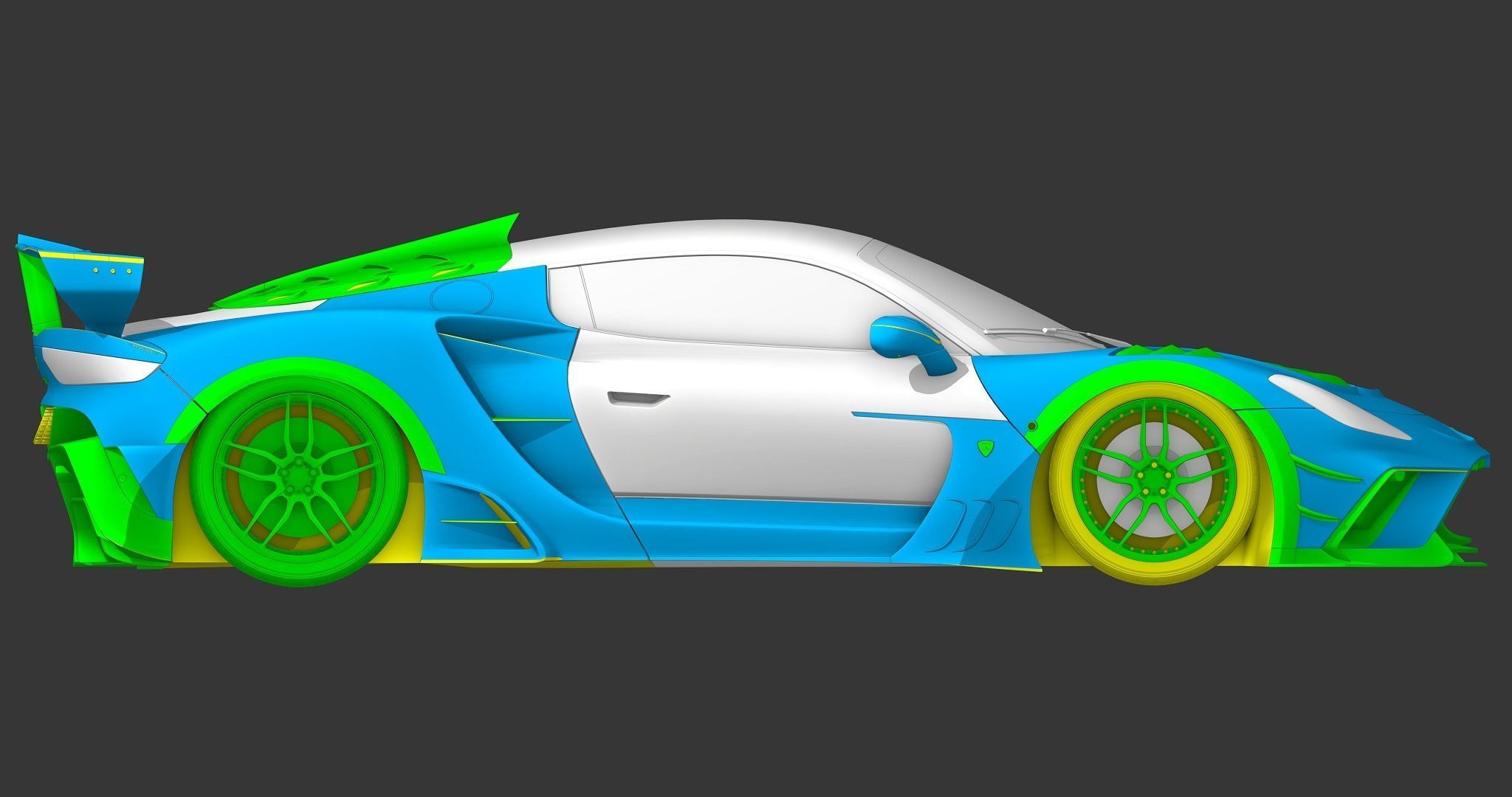 3D model Maserati mc20 mansory first edition VR / AR / low-poly | CGTrader