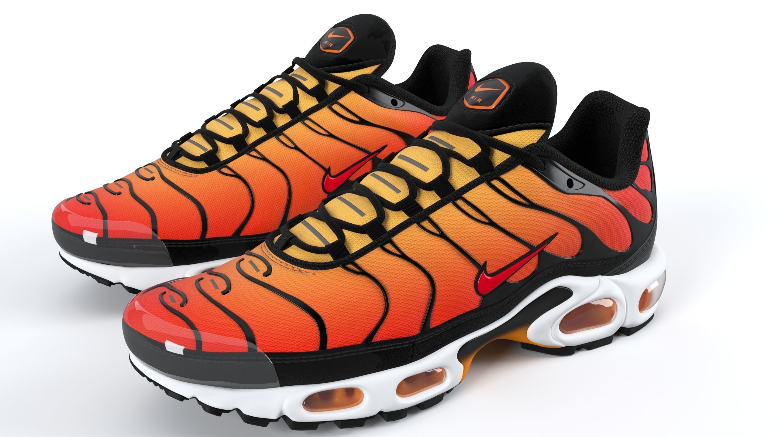 3D model Air Max Plus Tiger OG PBR VR / AR / low-poly | CGTrader