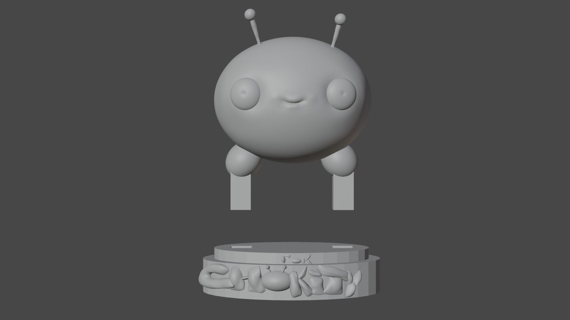 Mooncake final space 3D model 3D printable | CGTrader