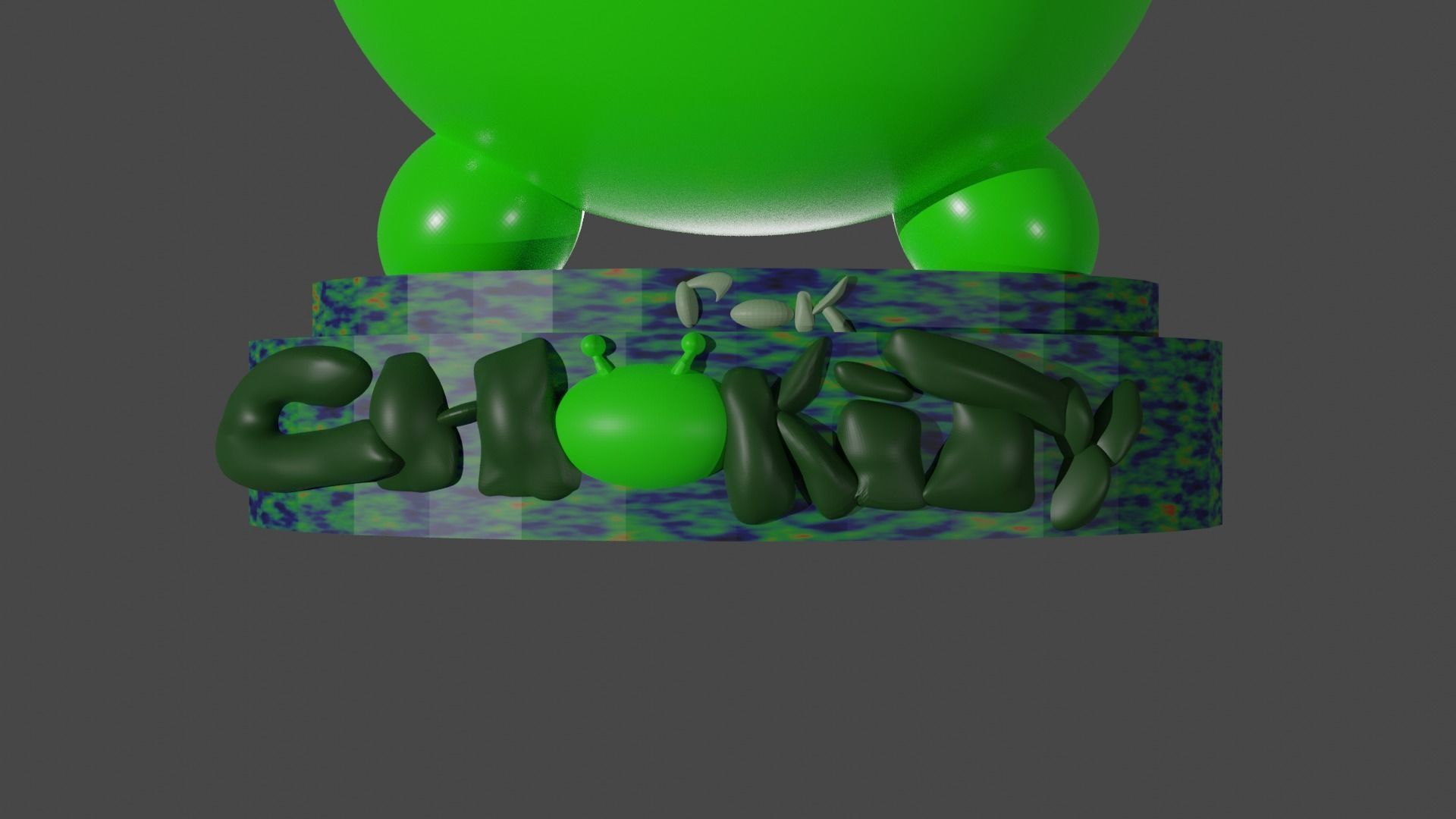 Mooncake final space 3D model 3D printable | CGTrader