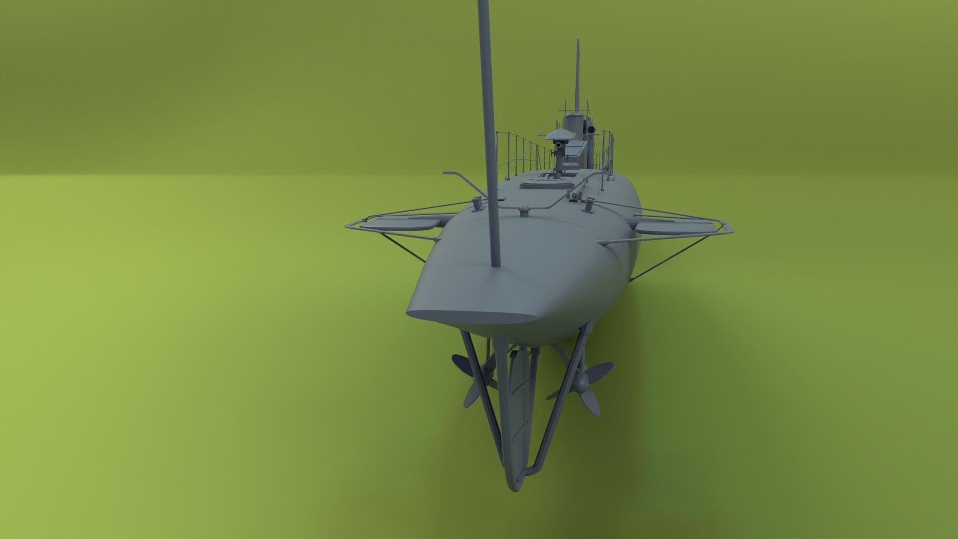 3D model HMS Swordfish Submarine VR / AR / low-poly | CGTrader
