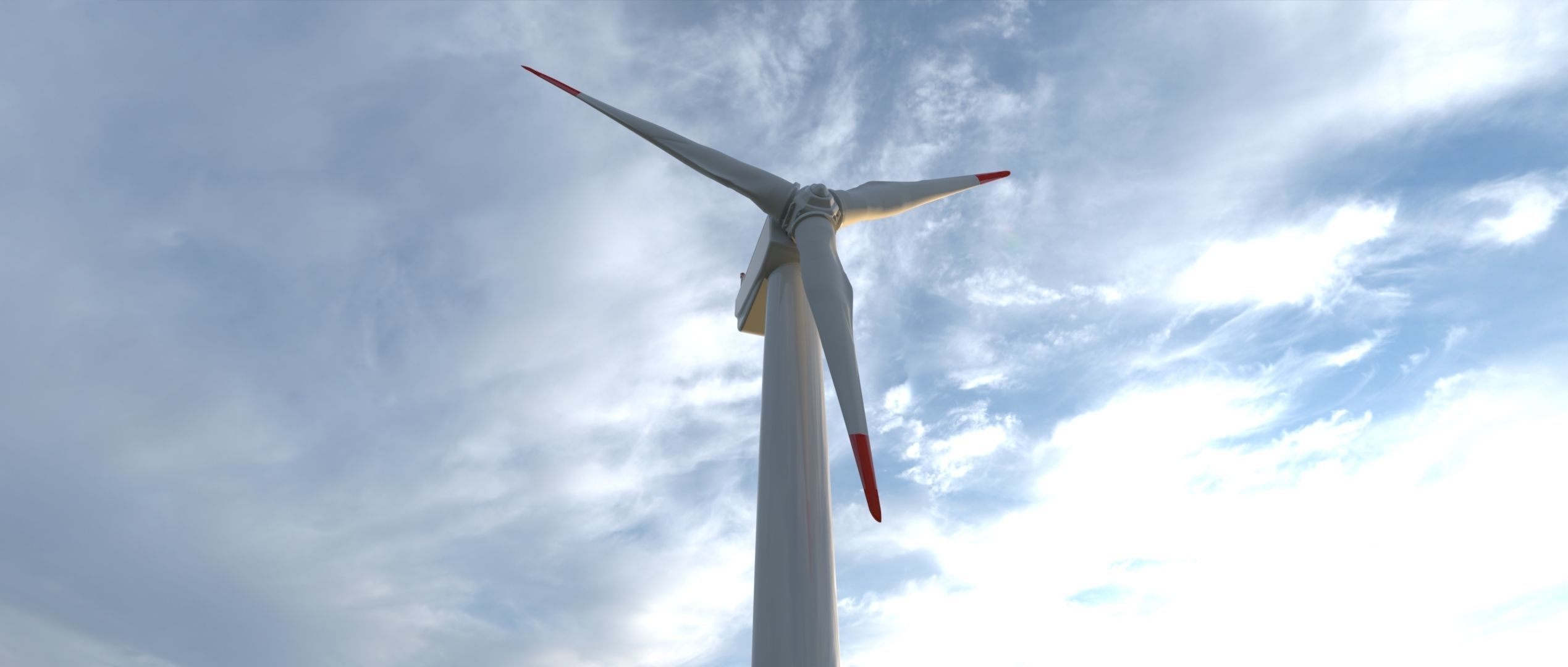 Printable Wind Turbine Model 3D model 3D printable | CGTrader