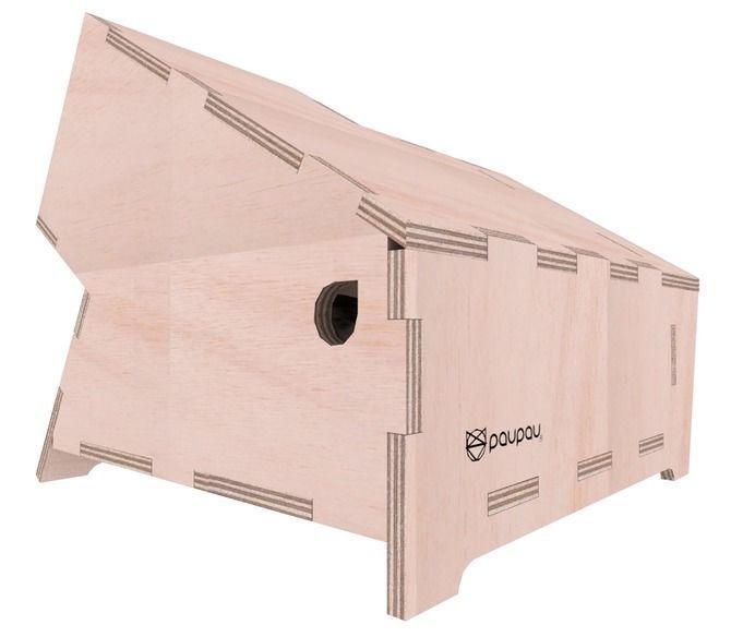 CNC and 3D File Cat House 3D model 3D printable | CGTrader