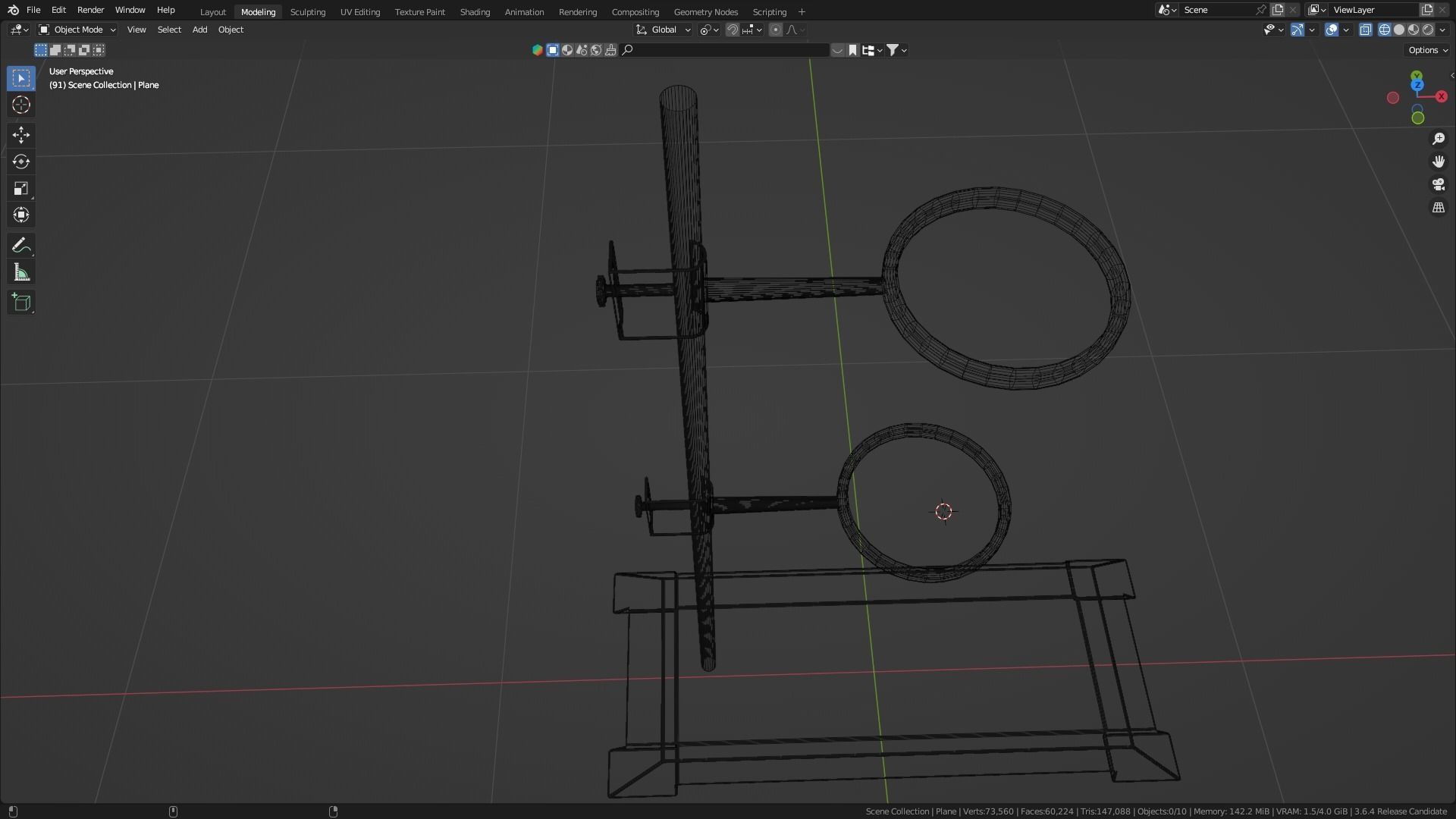 Universal Support free 3D model | CGTrader