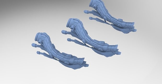 Nordor pipe sci fi wire 3D model | CGTrader