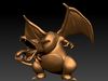 Charizard Sculpture 3D model 3D printable | CGTrader