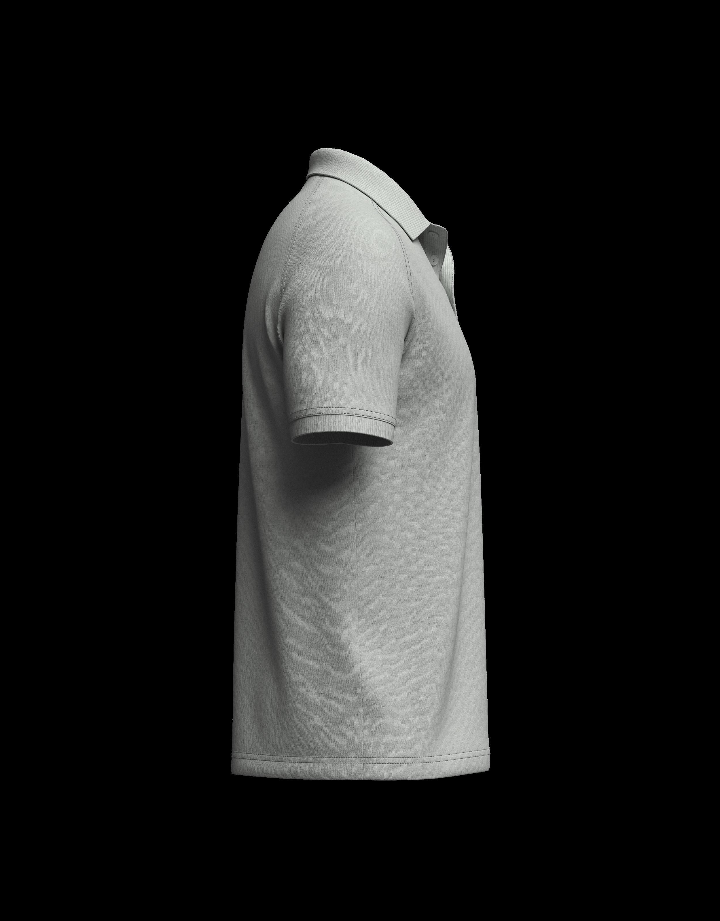 Polo T-shirt 3d Model 3D model | CGTrader