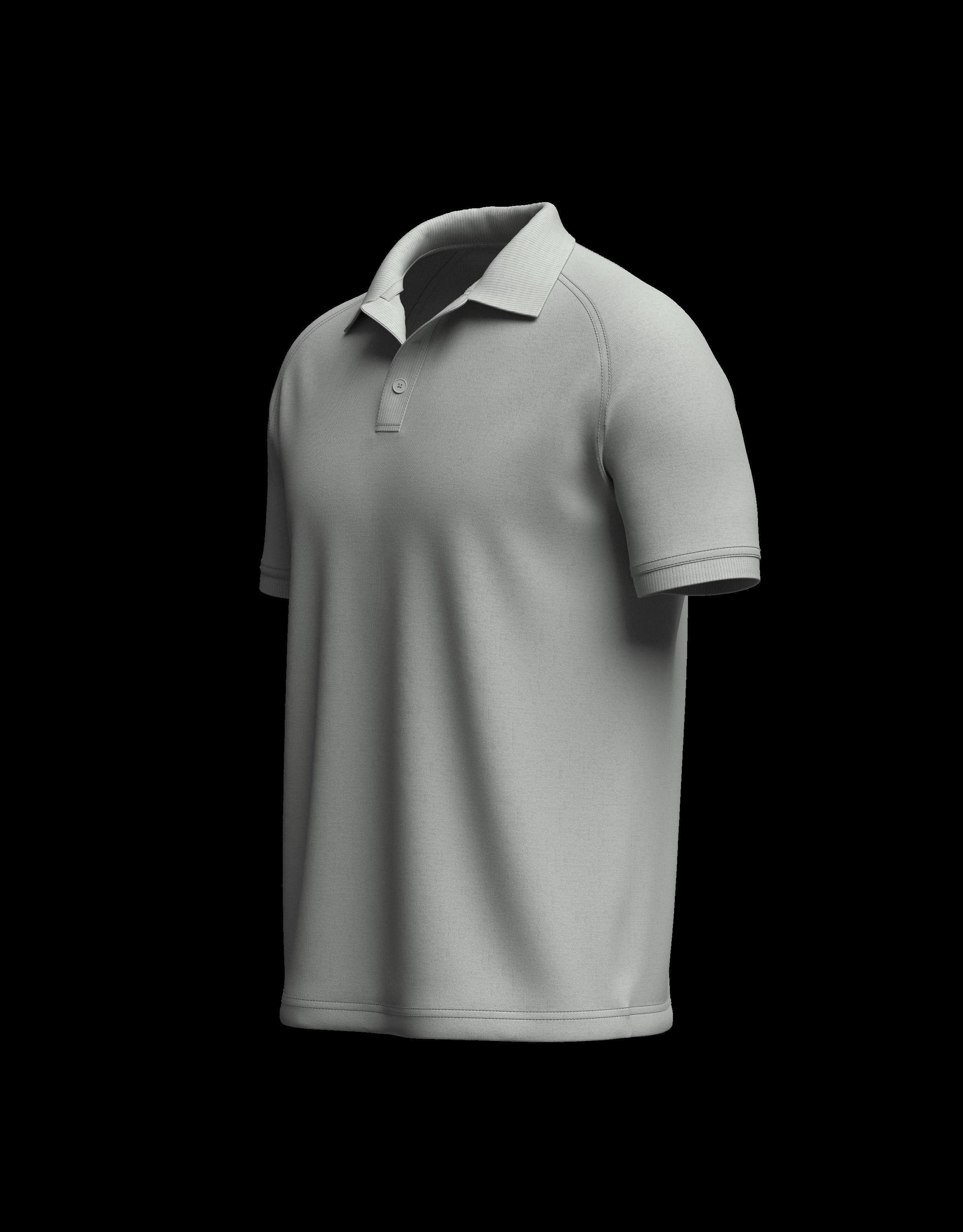 Polo T-shirt 3d Model 3D model | CGTrader