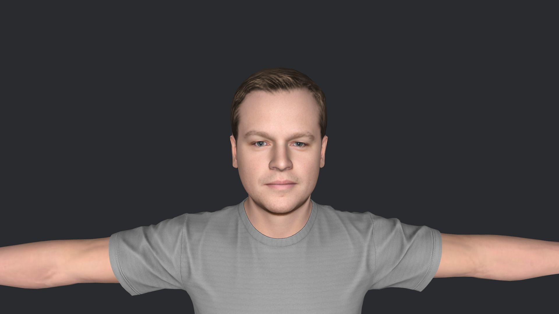 matt damon Hyper Realistic Full Body Rigged Character 3D model rigged ...