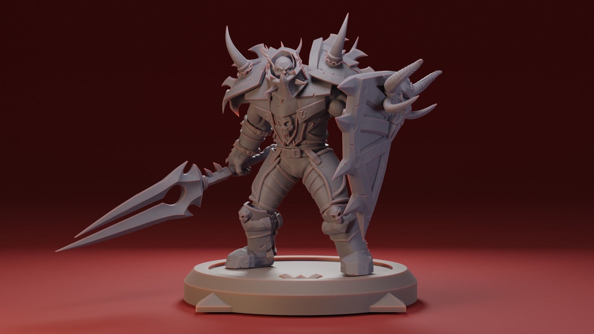 Orc Warrior T2 - World of Warcraft 3D model 3D printable | CGTrader