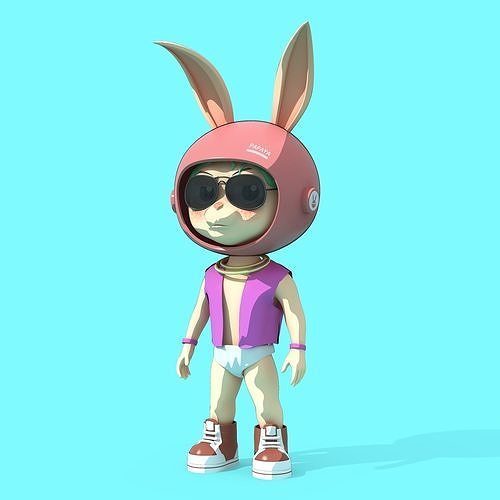 Bunny Collection 949 3D model | CGTrader
