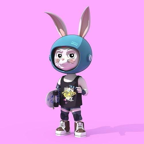 Bunny Collection 952 3D model | CGTrader