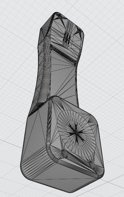 Unusual telephone handset 3D model 3D printable | CGTrader