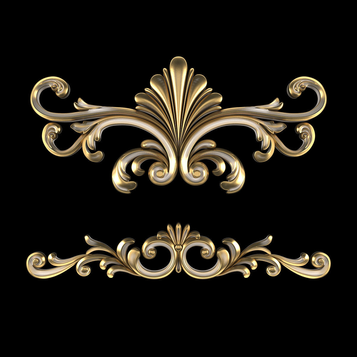 Ornament 101 3D model | CGTrader