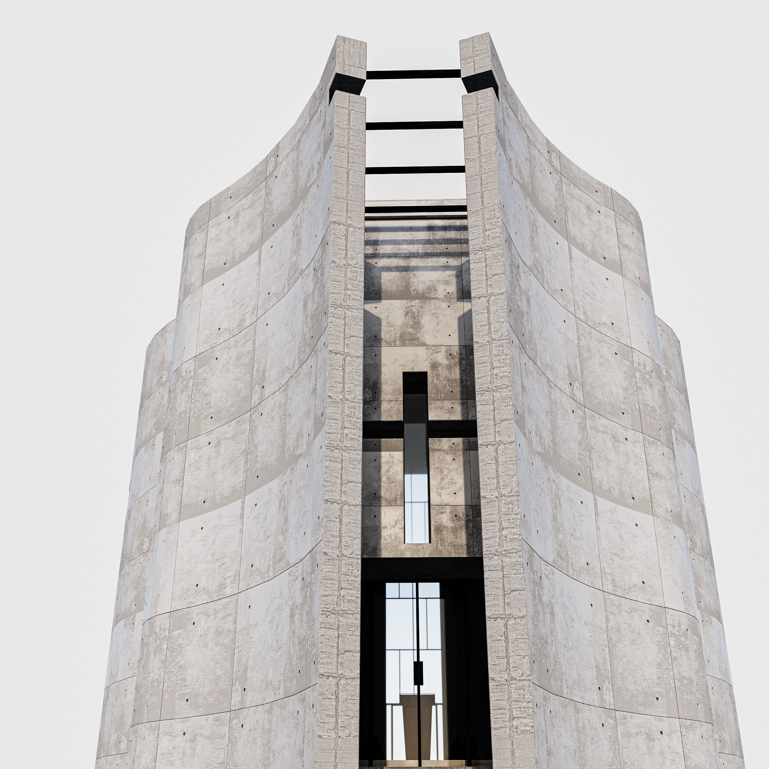 3D model Modern Church With Interior VR / AR / low-poly | CGTrader