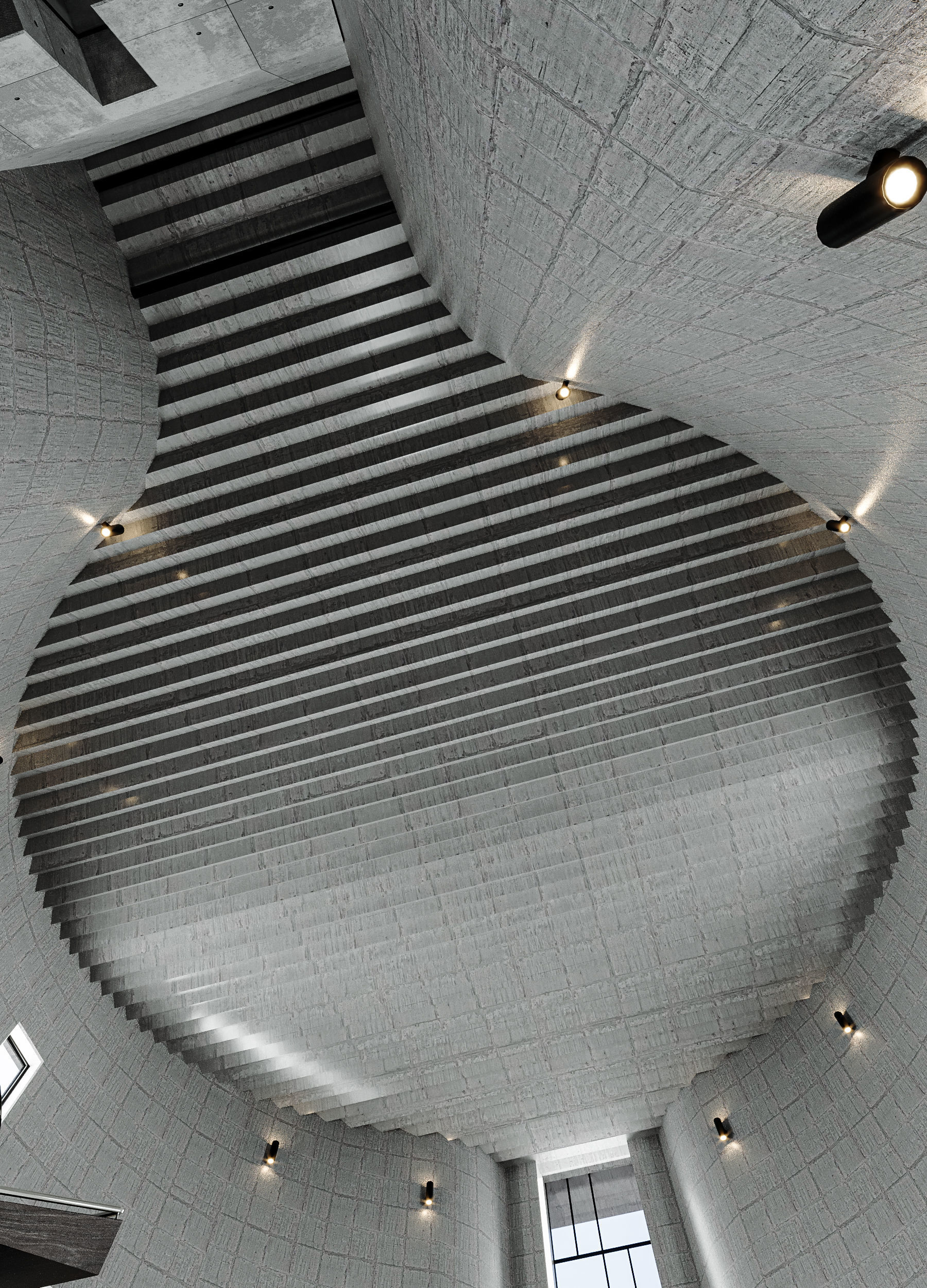 3D model Modern Church With Interior VR / AR / low-poly | CGTrader