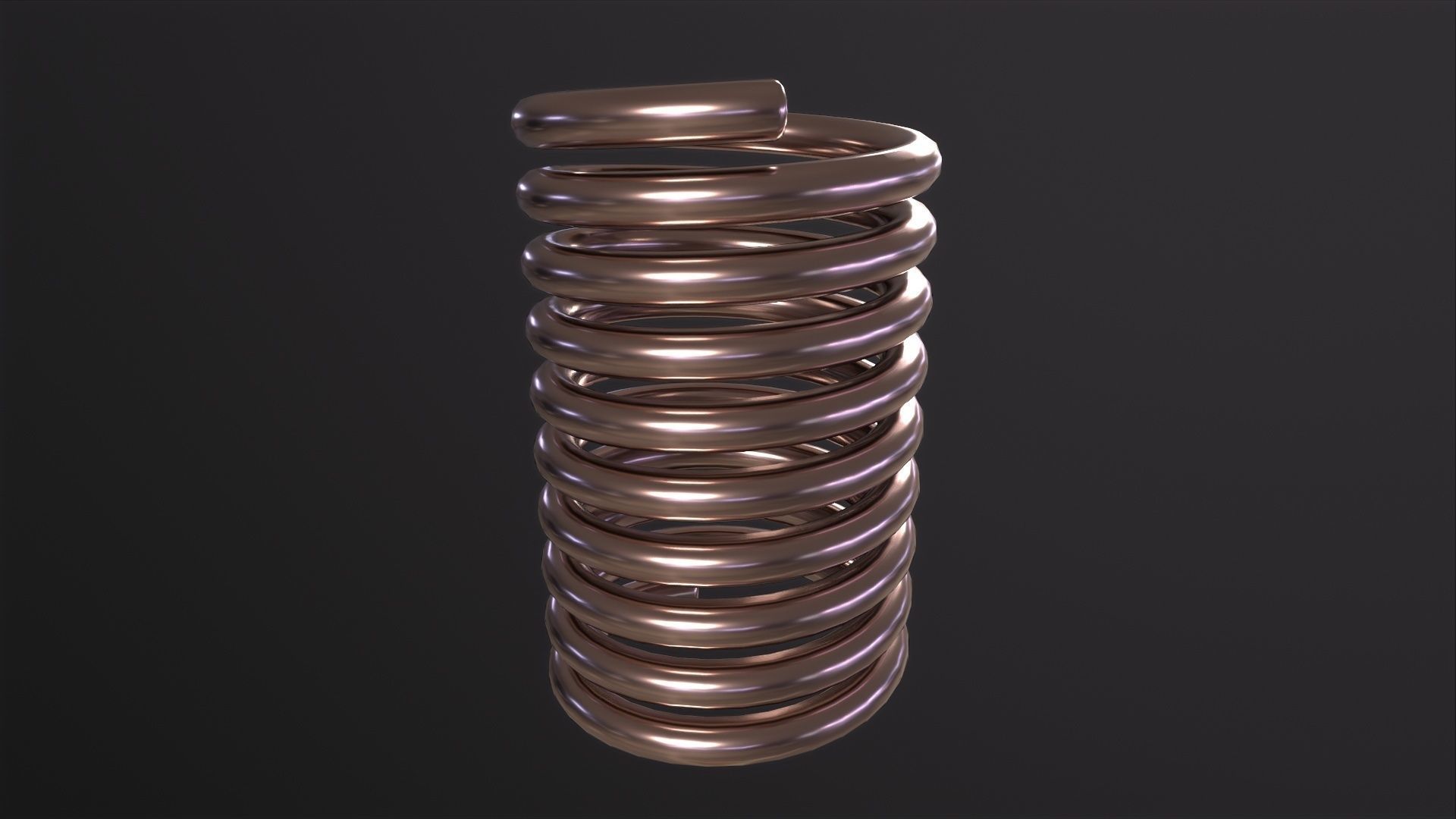 3D model Coil Spring 3D Model VR / AR / low-poly | CGTrader