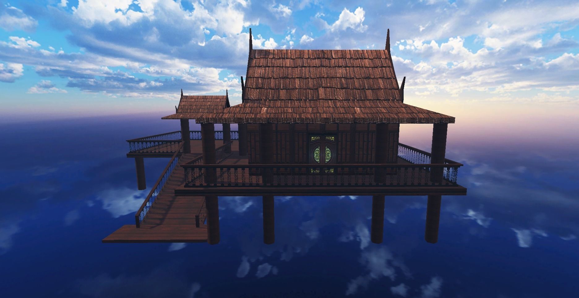 3D model Thai traditional house 02 VR / AR / low-poly | CGTrader