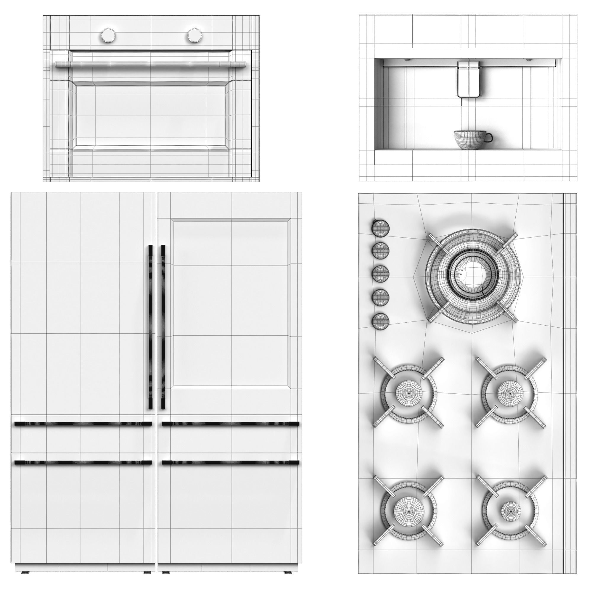 3D model asko kitchen appliance VR / AR / low-poly | CGTrader