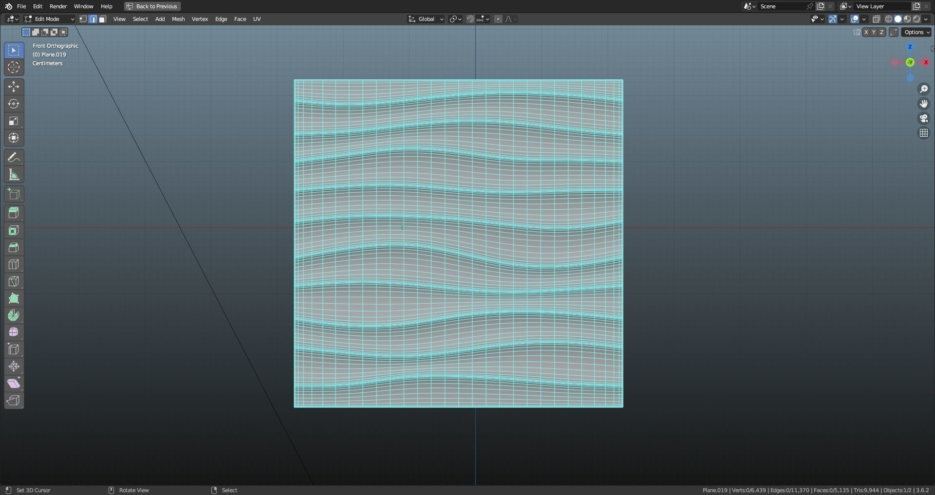 3D model Wave Panel decoration VR / AR / low-poly | CGTrader