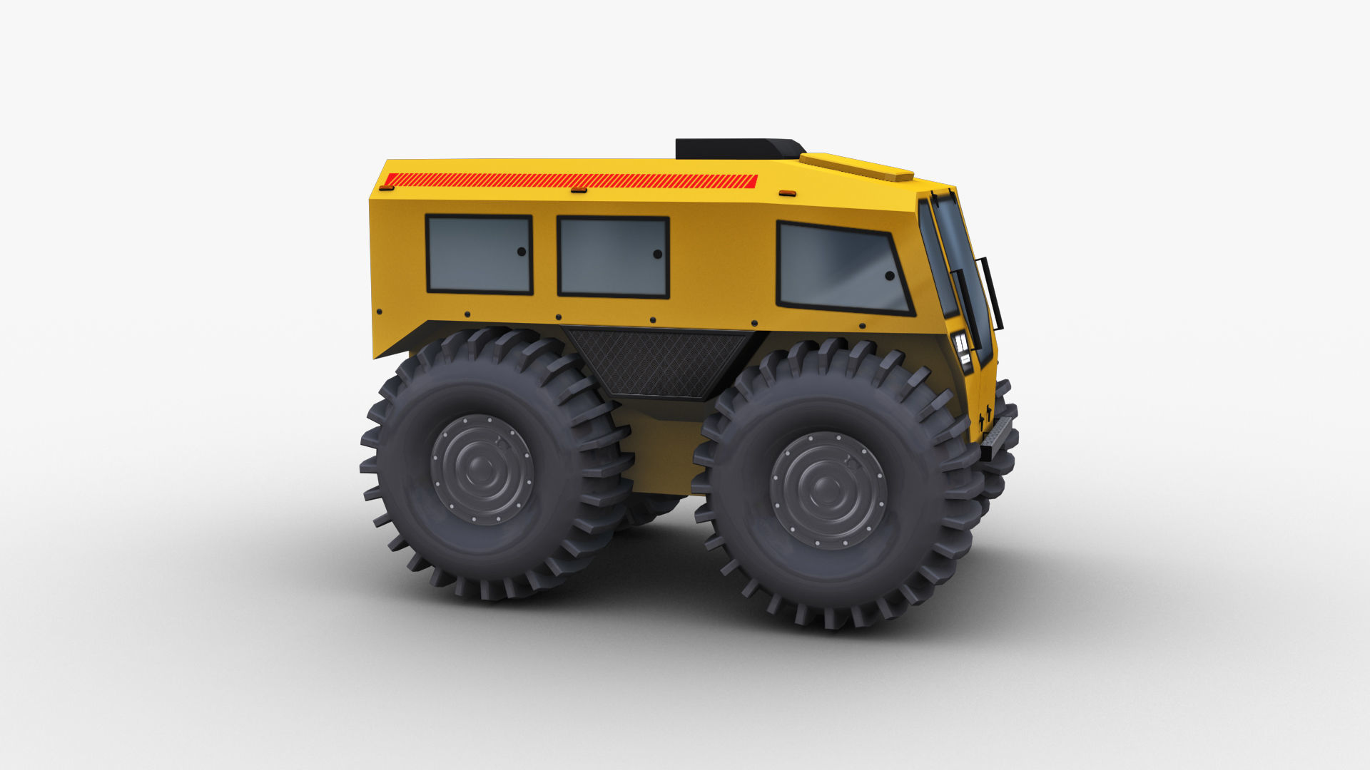 3D model Sherp N 1200 VR / AR / low-poly | CGTrader