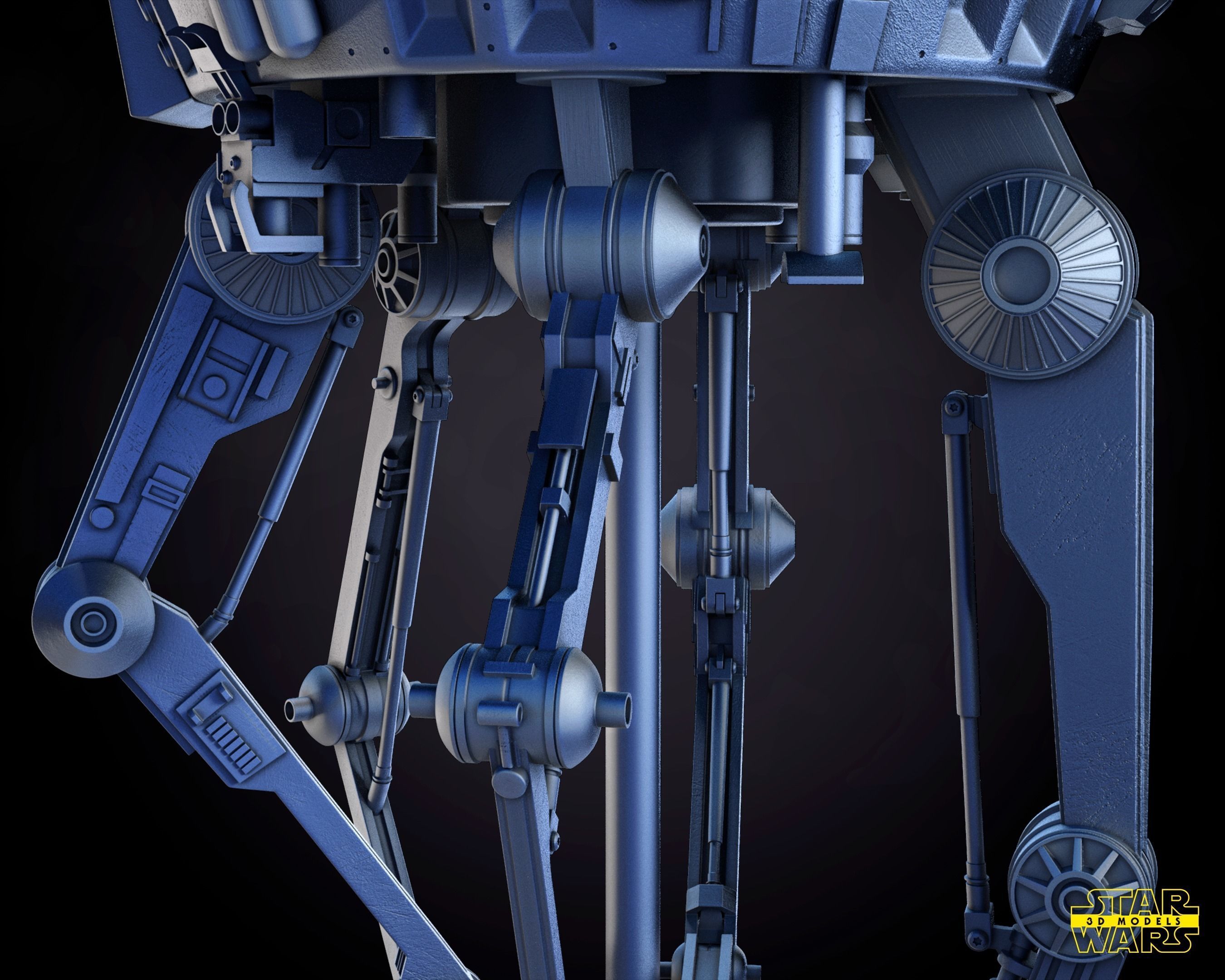 Probe Droid Sculpture Tested for 3D printing 3D model 3D printable ...