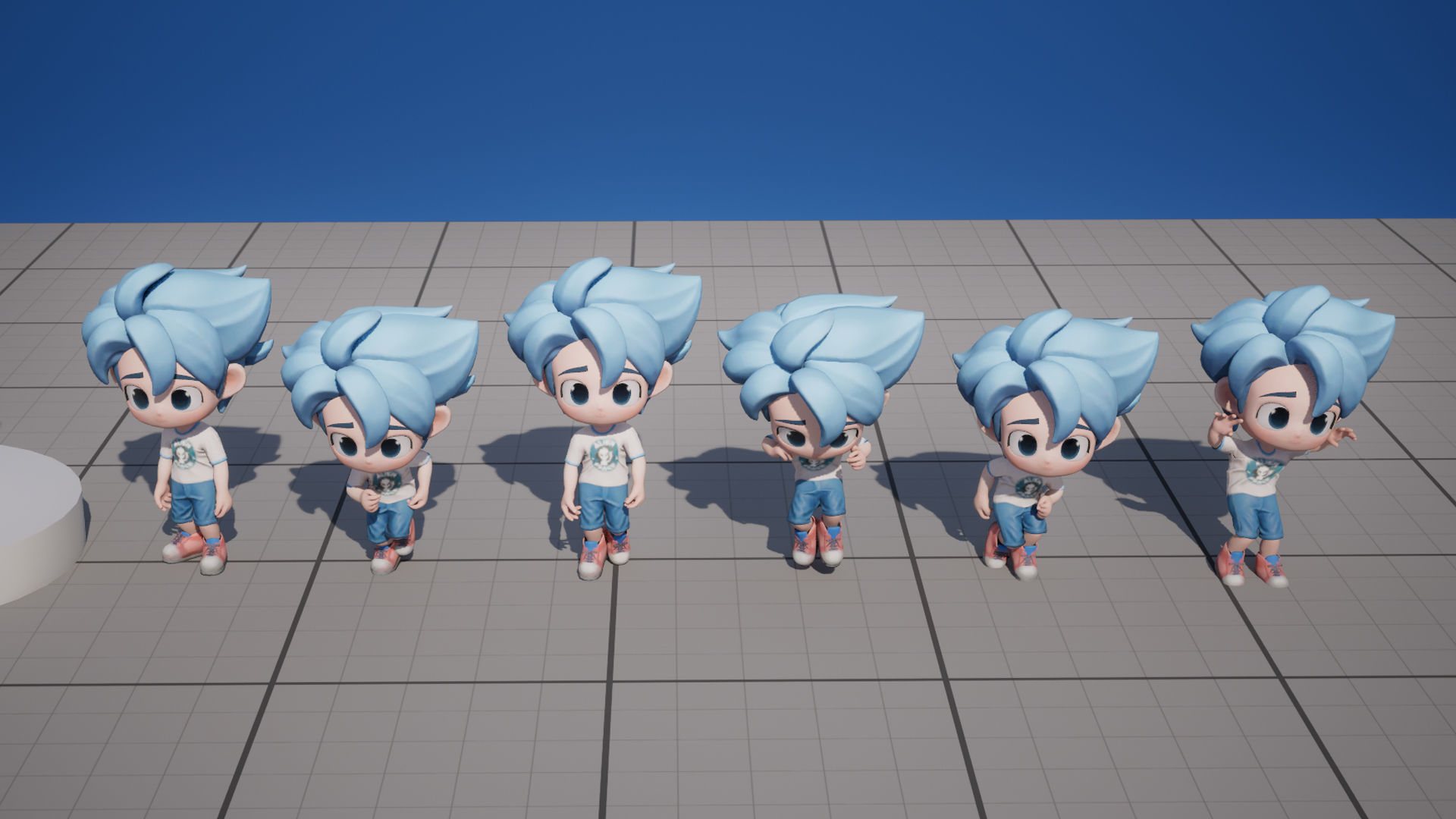 3D model Stylized Character Tommy - Game Ready UE5 VR / AR / low-poly ...