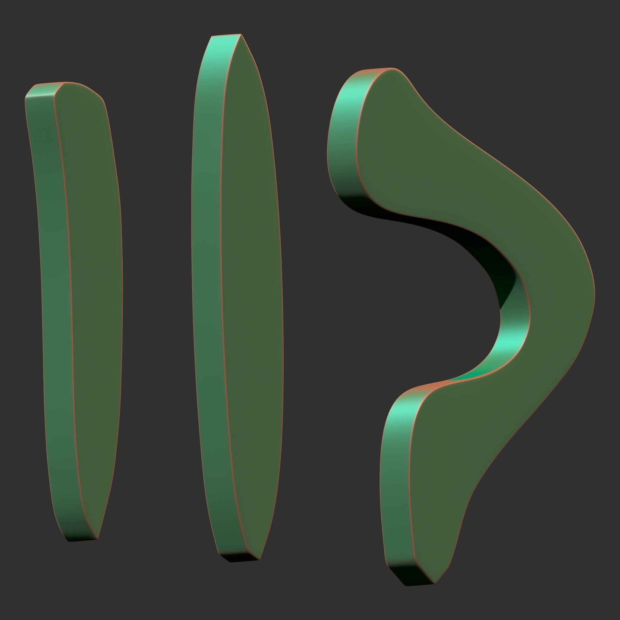 3D model 50 Runes Base Mesh Vol 1 VR / AR / low-poly | CGTrader