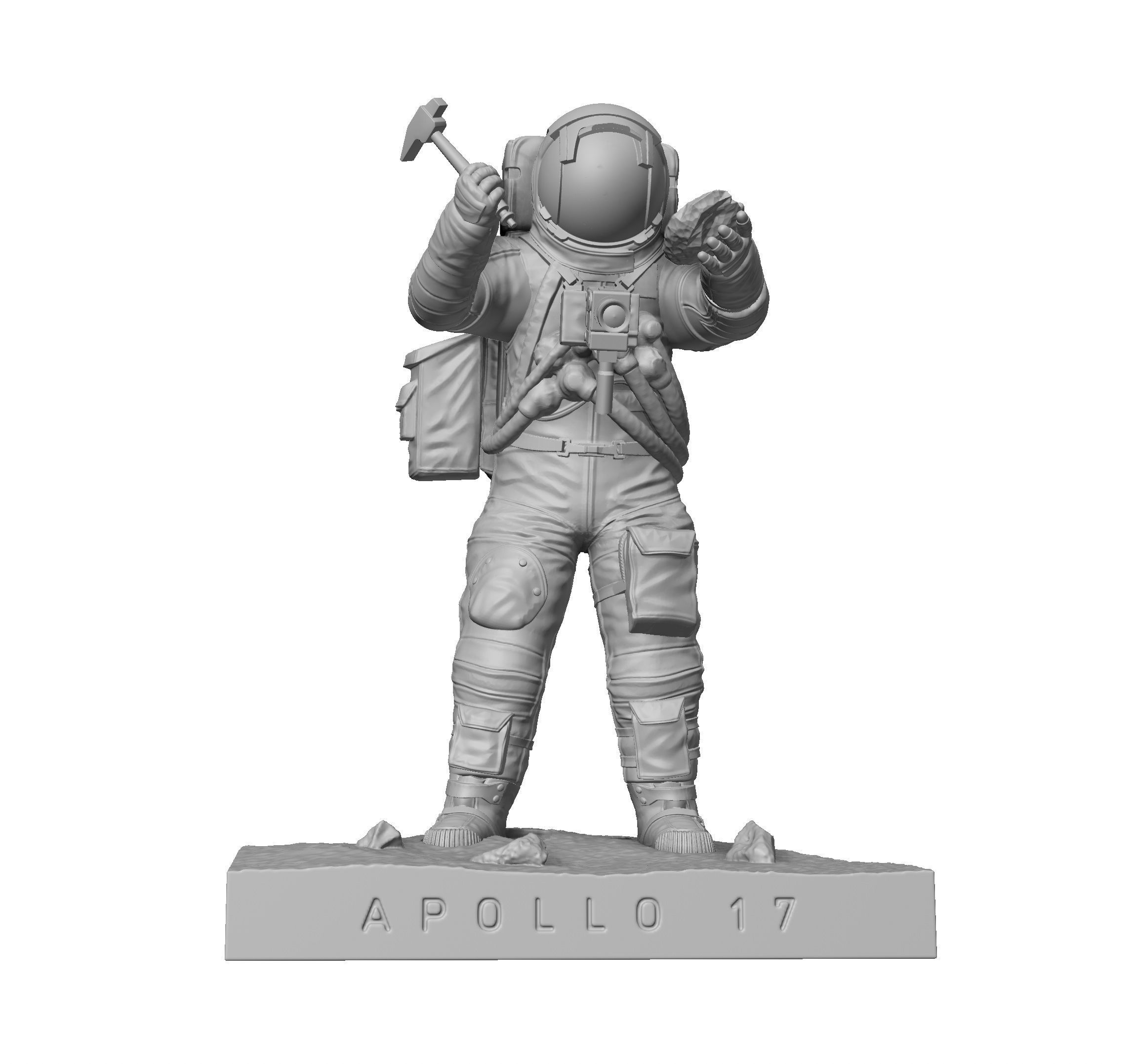 Apollo Special Nr II Harrison Schmitt 3D model 3D printable | CGTrader
