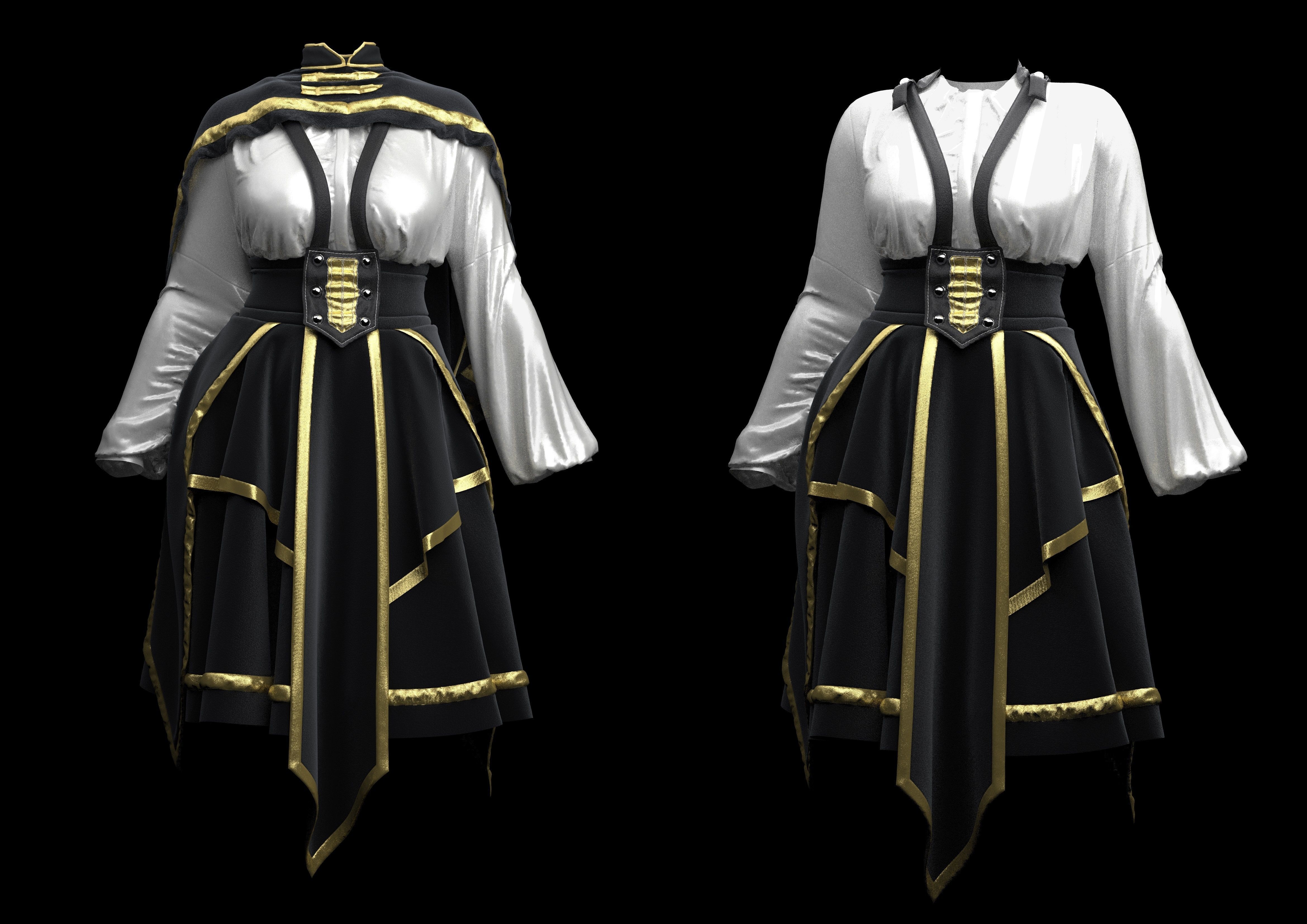 Flirty Banner 3D model | CGTrader