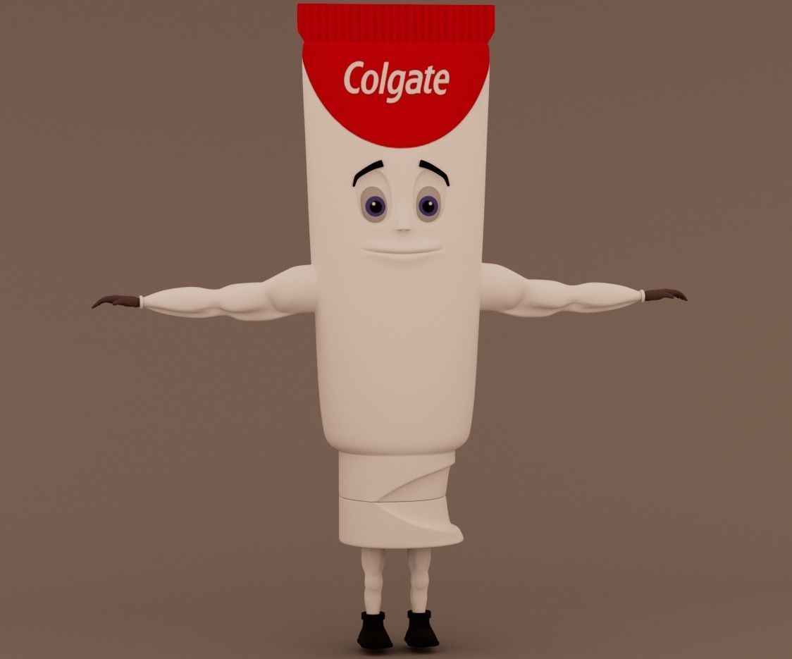 3D model Colgate model with rigging VR / AR / low-poly | CGTrader