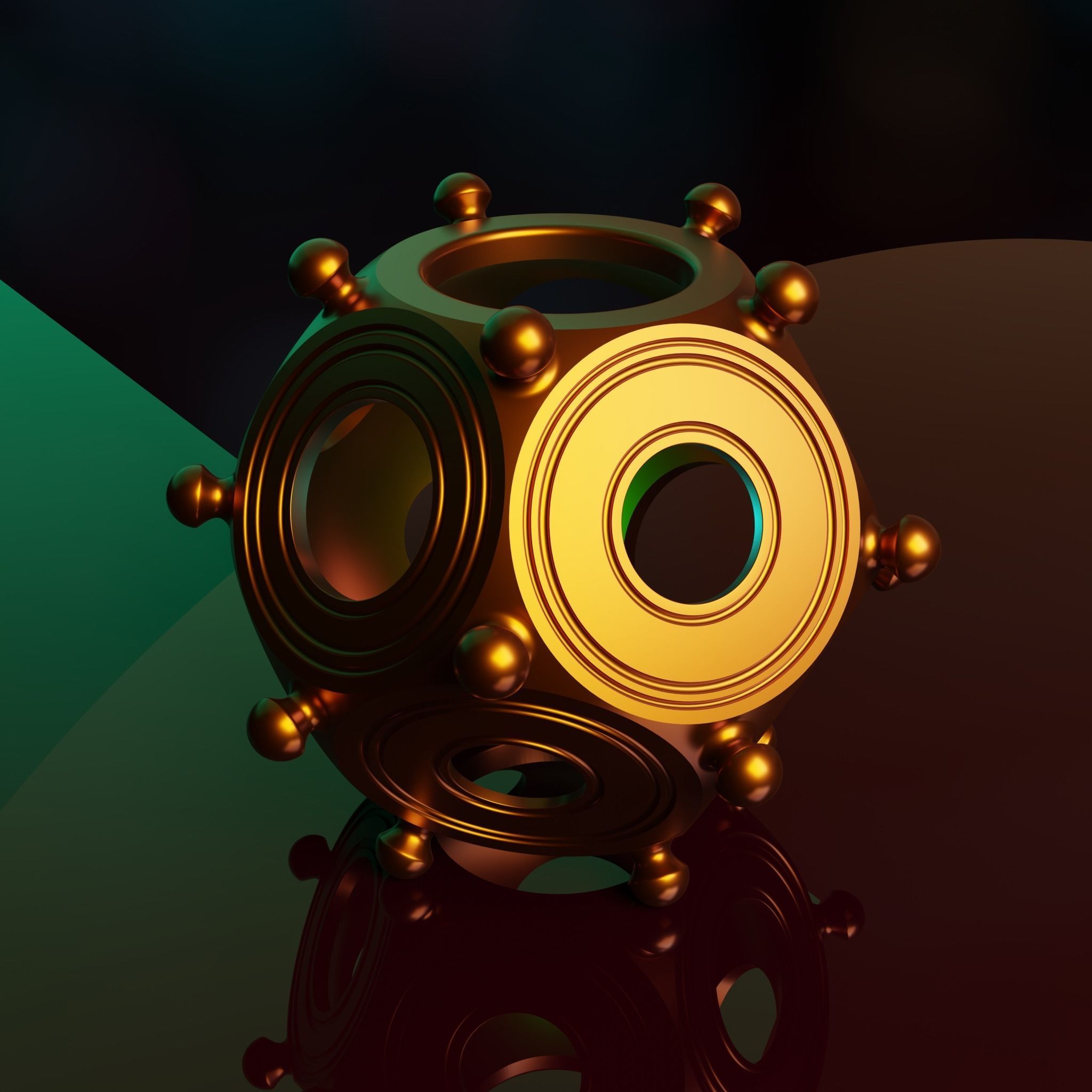 Roman Dodecahedron 3D model | CGTrader