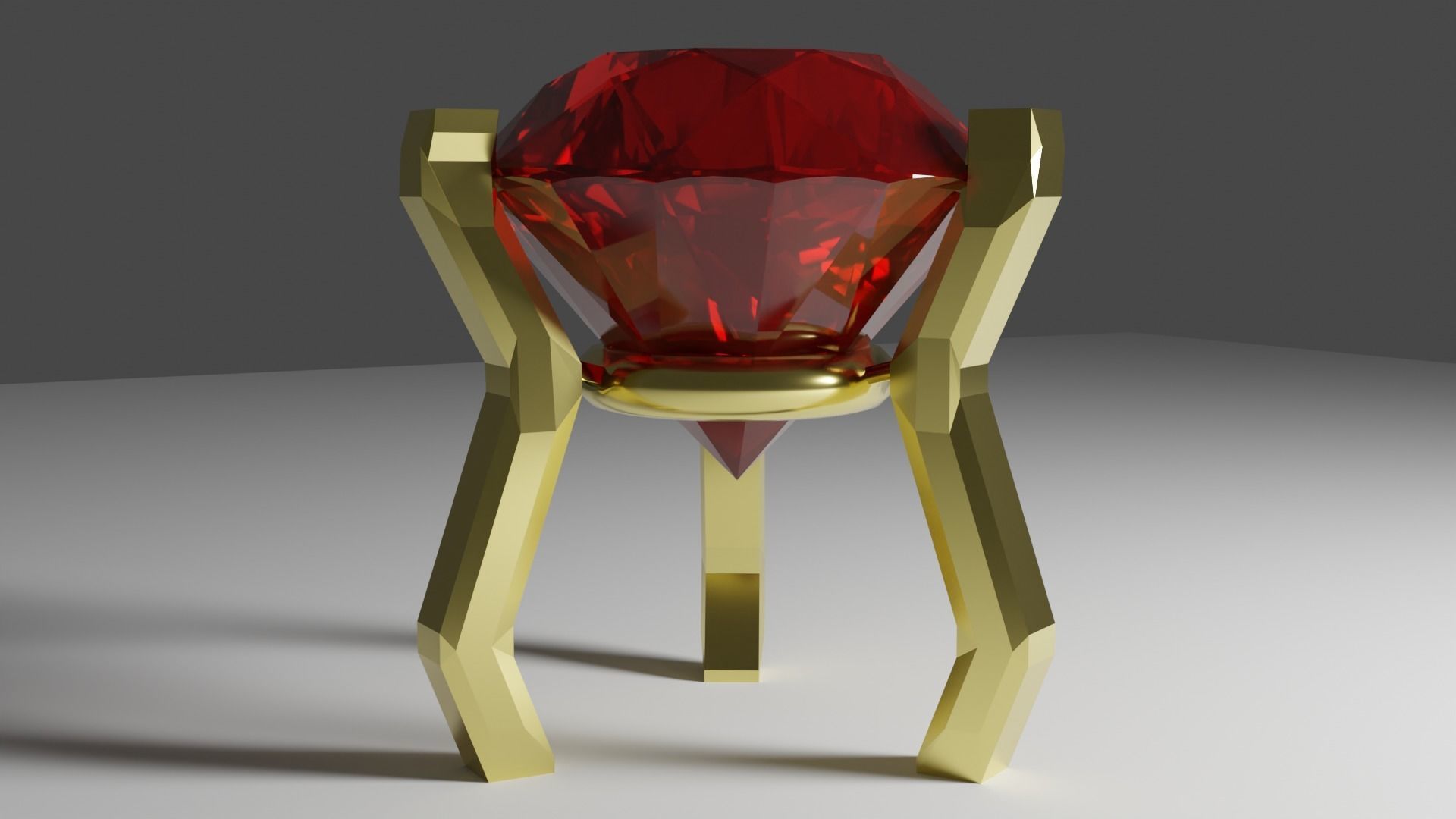 Very expensive ruby 3D model | CGTrader