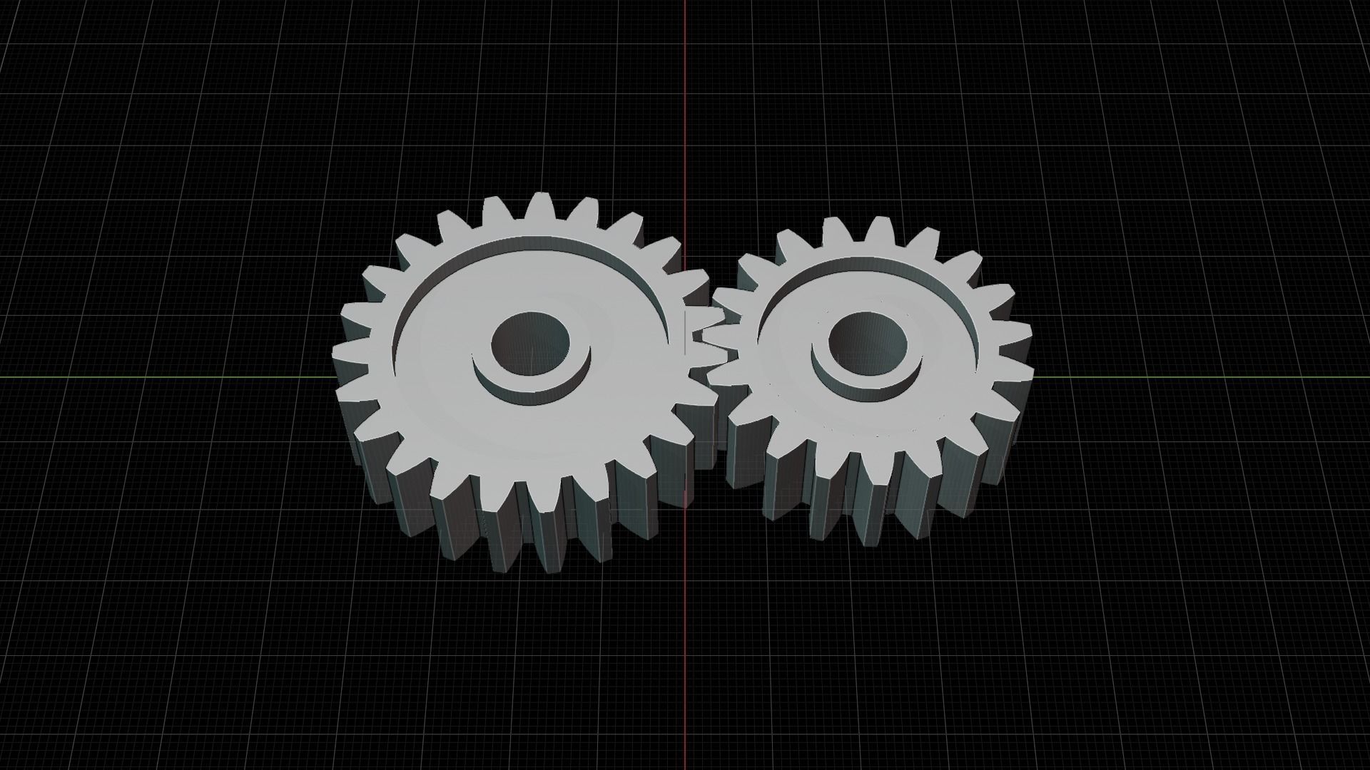 Animated Gears 1 3D model animated | CGTrader
