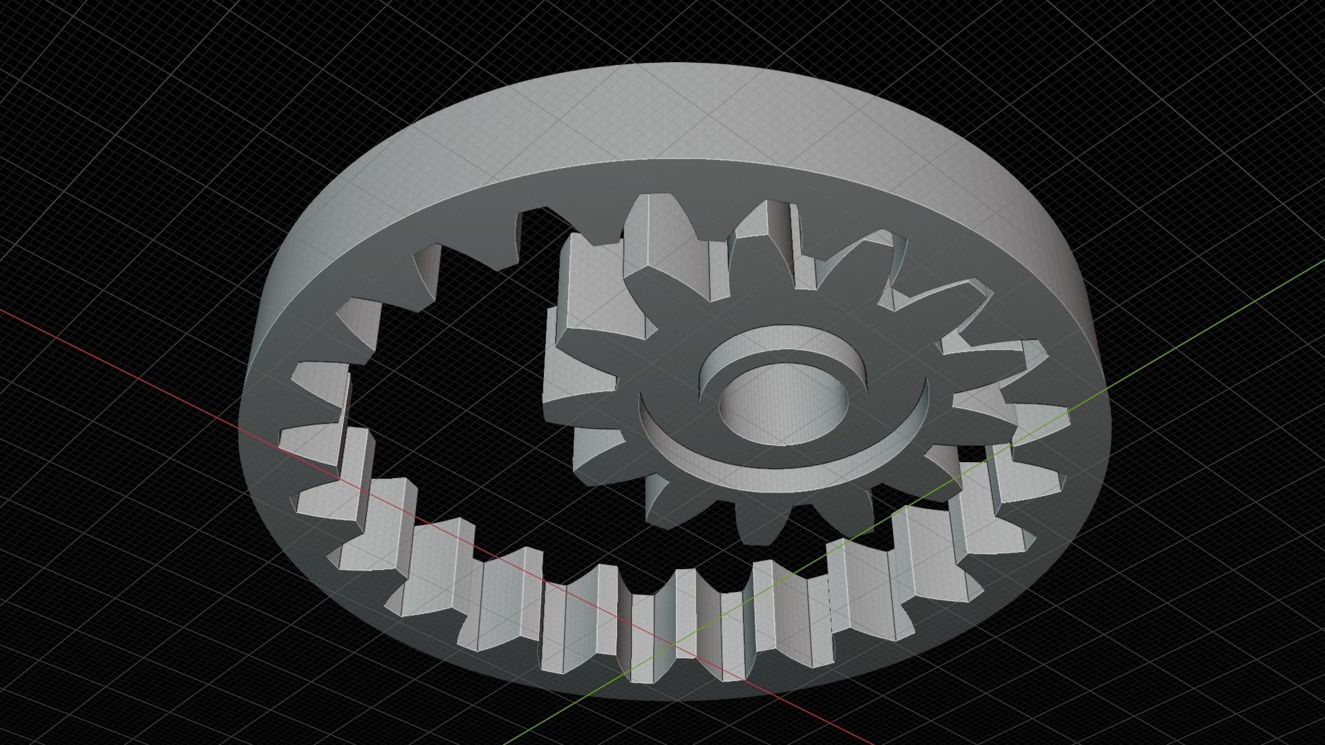 Animated Gears 4 3D model animated | CGTrader