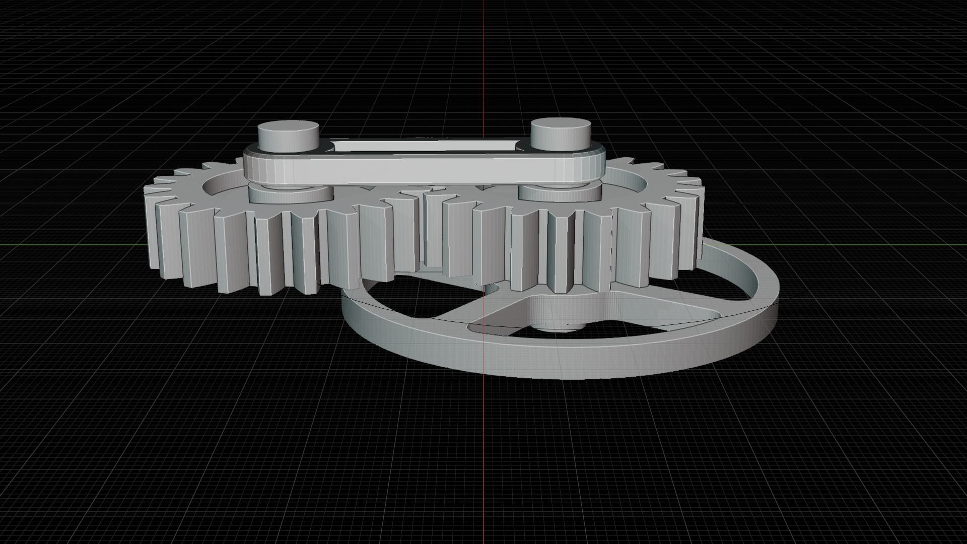 Animated Gears 5 3D model animated | CGTrader
