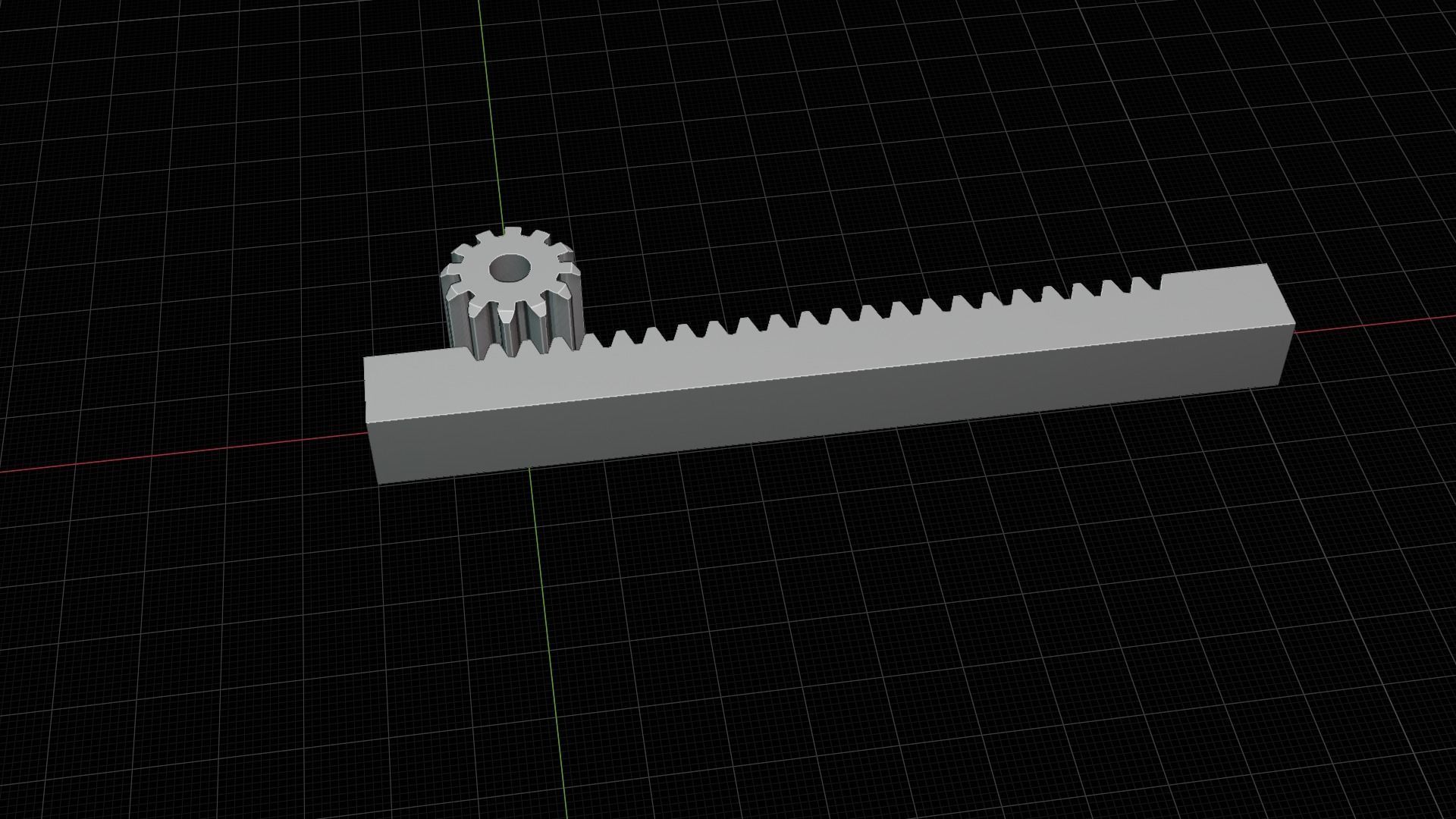 Animated Gears 7 3D model animated | CGTrader