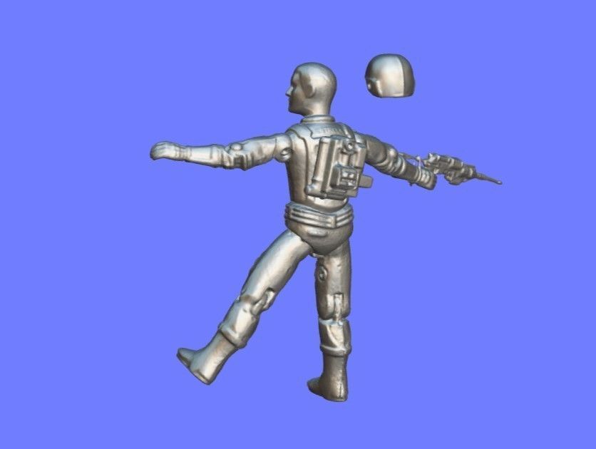 1982 GI JOE FLASH LASER - 3D SCAN - 3D model 3D printable | CGTrader